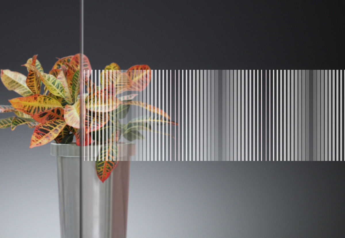 Custom Glass Graphics | Glass Patterns | Window Decal - Linur ...