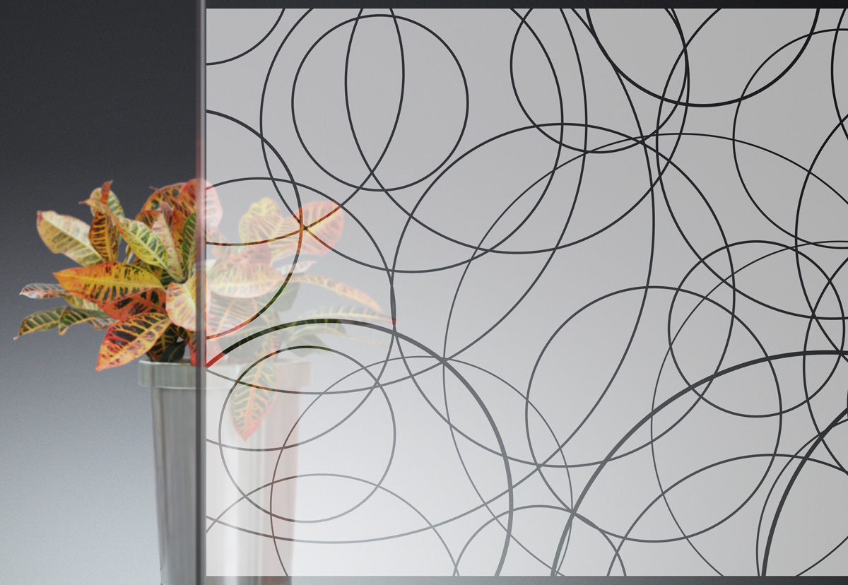 Window Decals | Glass Patterns | Rissa - Distraction Graphics ...